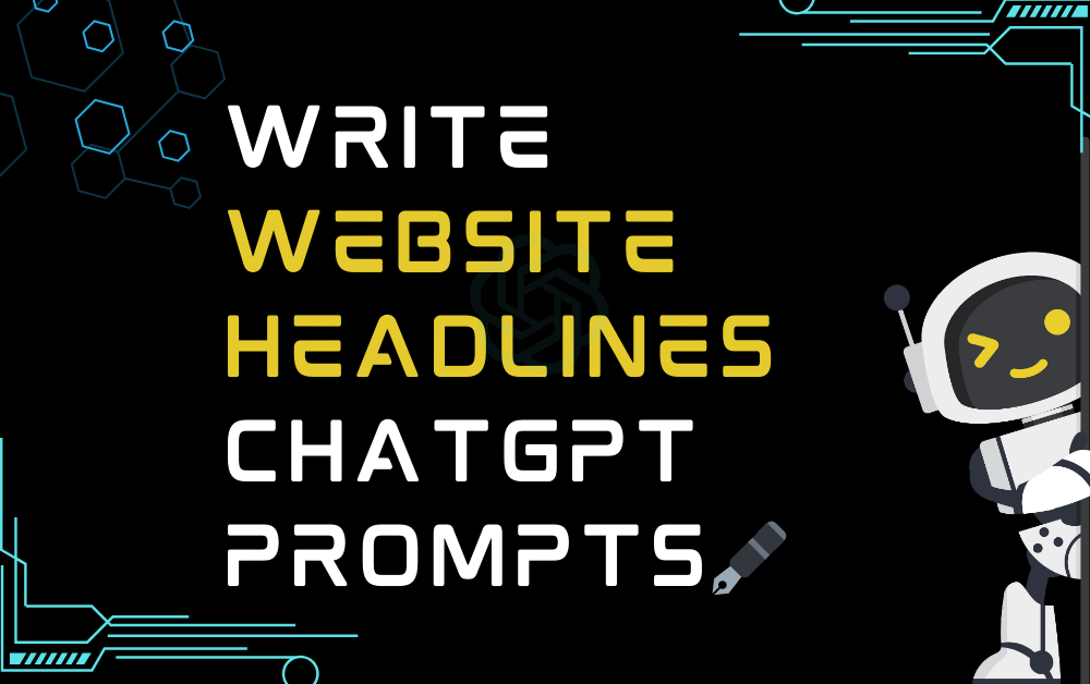 🖋Write website headlines ChatGPT Prompts - Pro AI Prompt 🖋Write website headlines ChatGPT Prompts - Pro AI Prompt